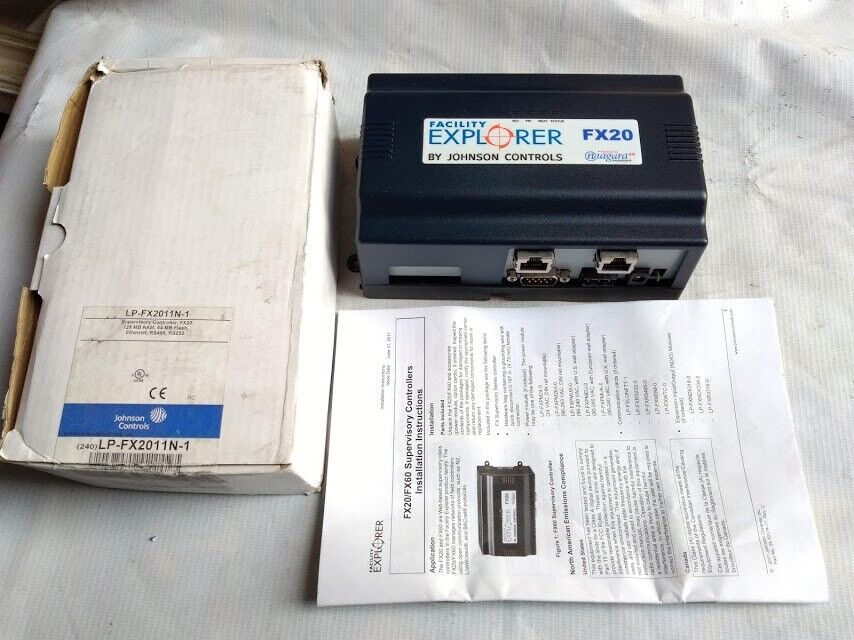 Johnson Controls Explorer LP-FX2011N-1 FX20/FX60 Rev 2.2 Tridium ...