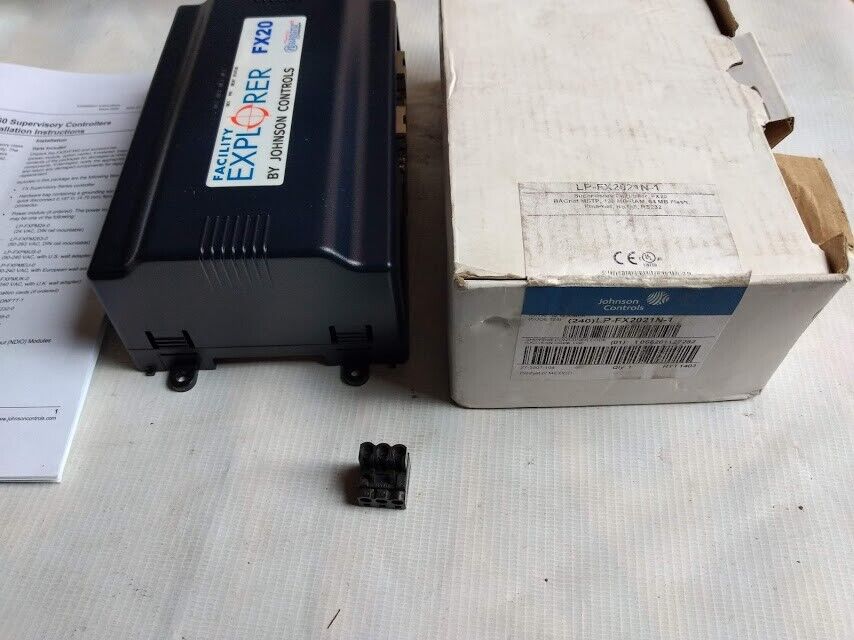 Johnson Controls Explorer LP-FX2021N-1 FX20/FX60 Rev 2.2 Tridium ...