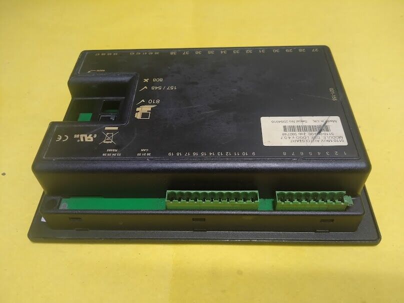 DSE5110 Deep Sea Electronics 5110 MK IV Auto Start Module dse logo V.4. ...