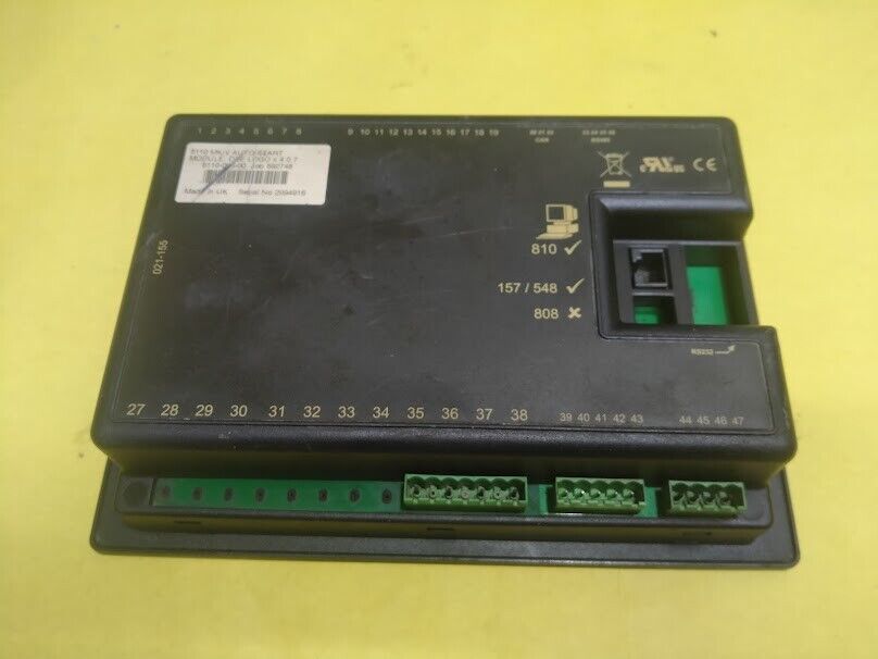 DSE5110 Deep Sea Electronics 5110 MK IV Auto Start Module dse logo V.4. ...