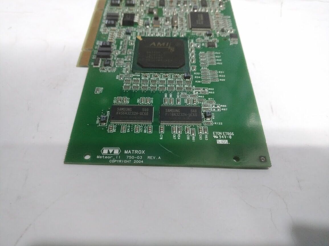 Meteor 2/4 63039620278 Ver 301 Matrox Meteor II 750-03 Rev A ...