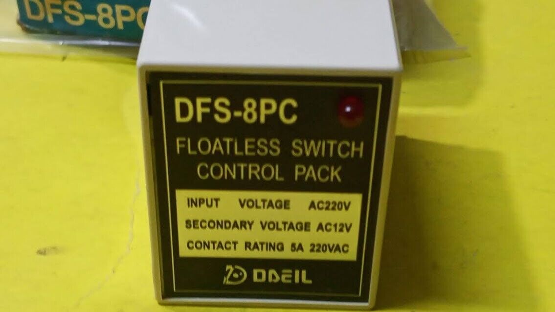DFS-8PC Daeil electric Water Level Controller Floatless switch Jonghap entec New – Oasismachinery
