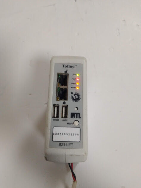 MTL Tofino 9211-ET HW Ver MT03A Industrial Ethernet Security Appliance 9211ET – Oasismachinery