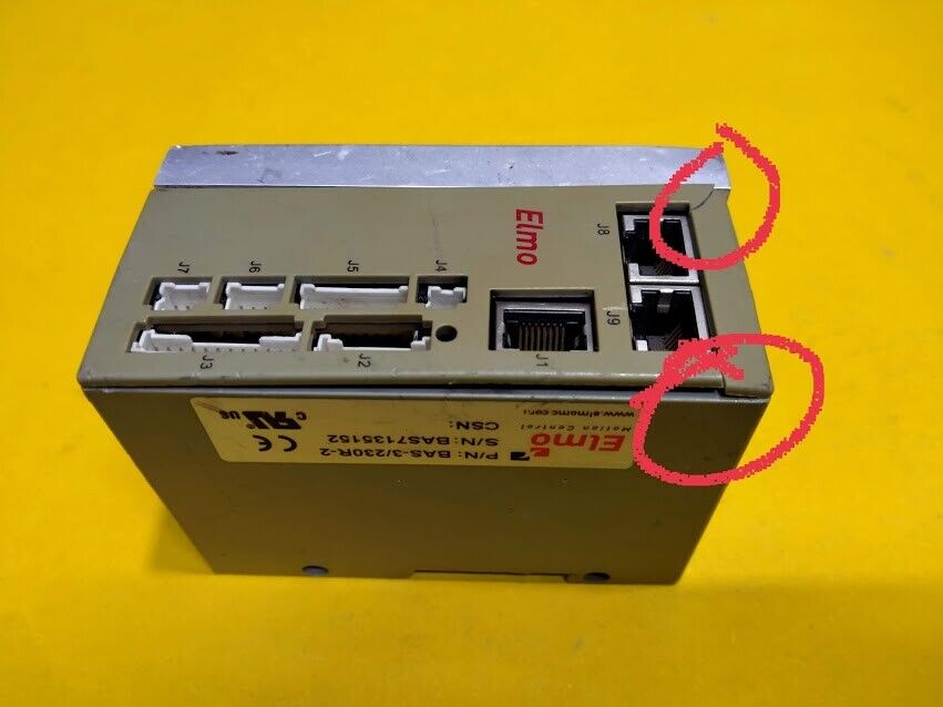 ELMO MOTION CONTROL BAS-3/230R-2 Servo Amplifier Driver Controller ...