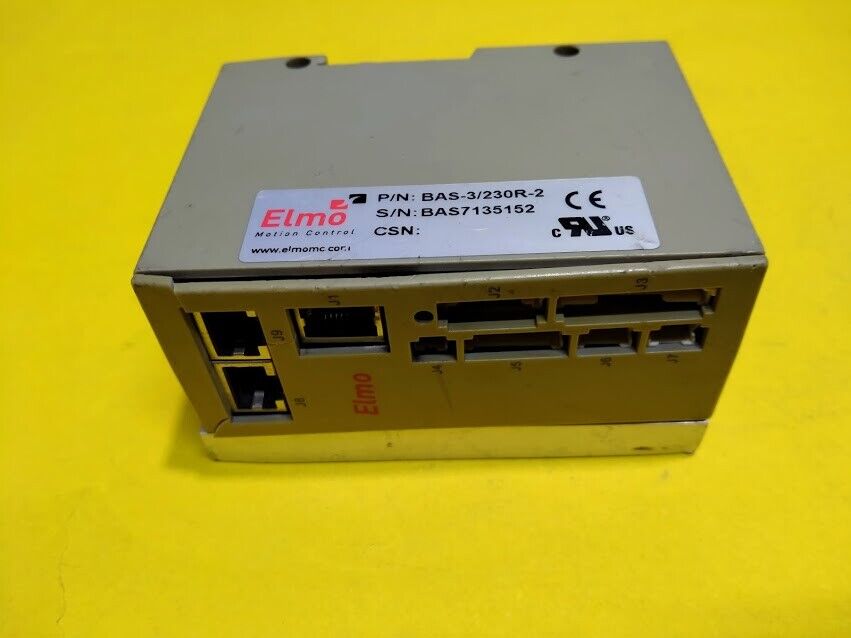 ELMO MOTION CONTROL BAS-3/230R-2 Servo Amplifier Driver Controller ...