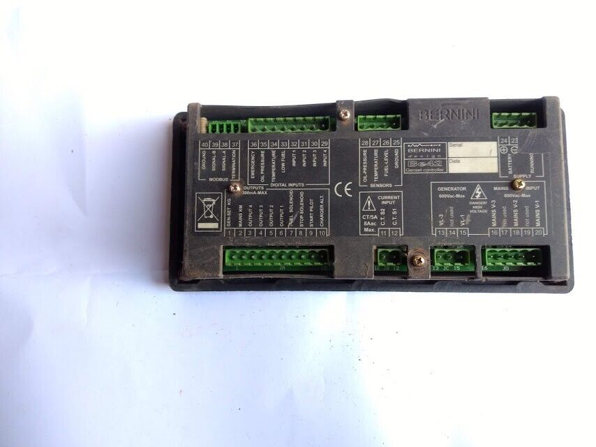 Be42 genset controller Bernini Design Gen set Controller / keypad panel ...