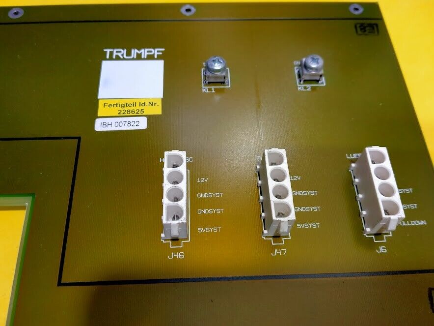 Trumpf tasc 500 backplane 228625 controller Trumpf TASC500 New – Oasismachinery