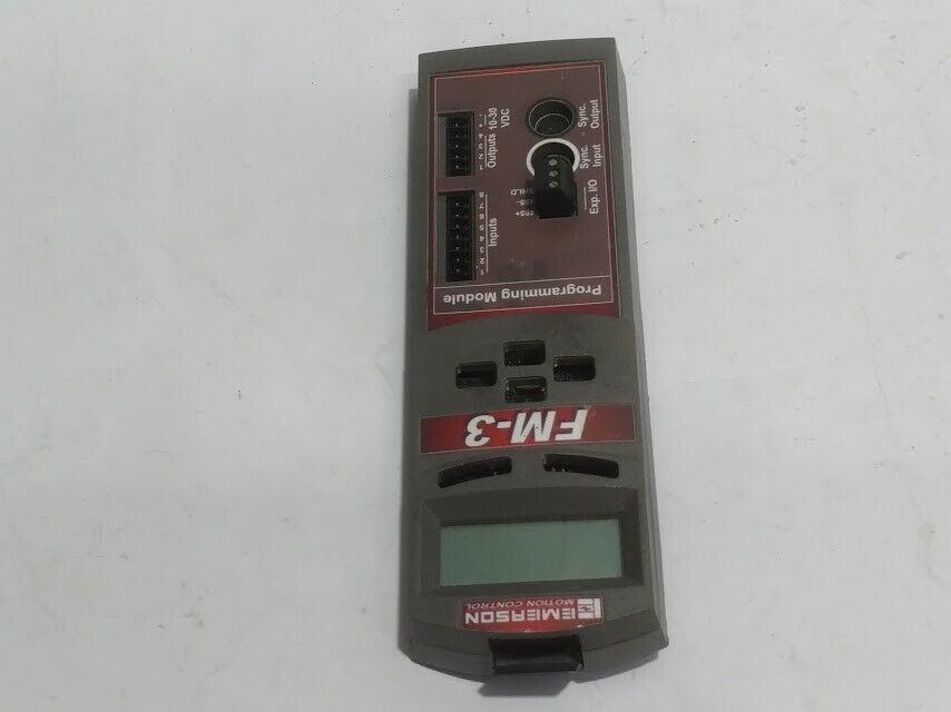 Emerson FM-3 960499-01 Rev. B3 Control Techniques programming module ...