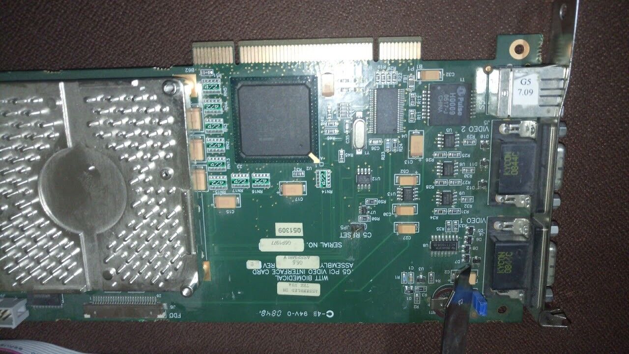 Philips xper flex /WITT Biomedical G5 7.09 PCI Video assy G5.5 Rev E ...