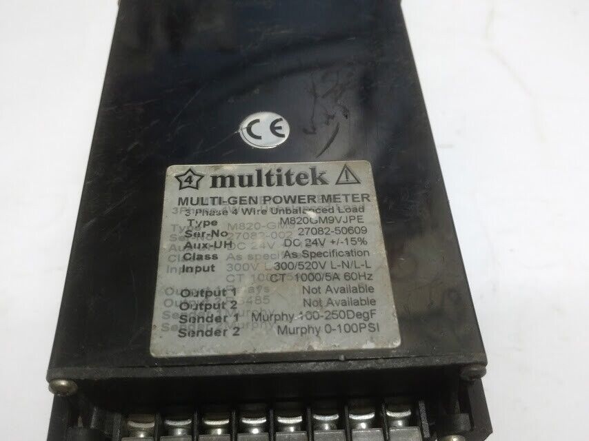 Multitek M820-GM9 Multi-gen generator monitoring system M820-GM9vjpe – Oasismachinery