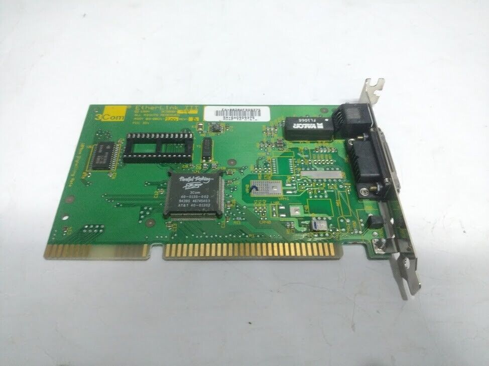 3Com EtherLink III 3C5098-TP assy 03-0021-200 Rev-B Network Adapter ISA Card – Oasismachinery