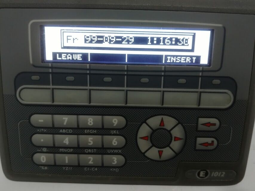 Mitsubishi / Beijer E1012 Ver. 1.50 B748 Type 06870 No. 1045-275 HMI ...