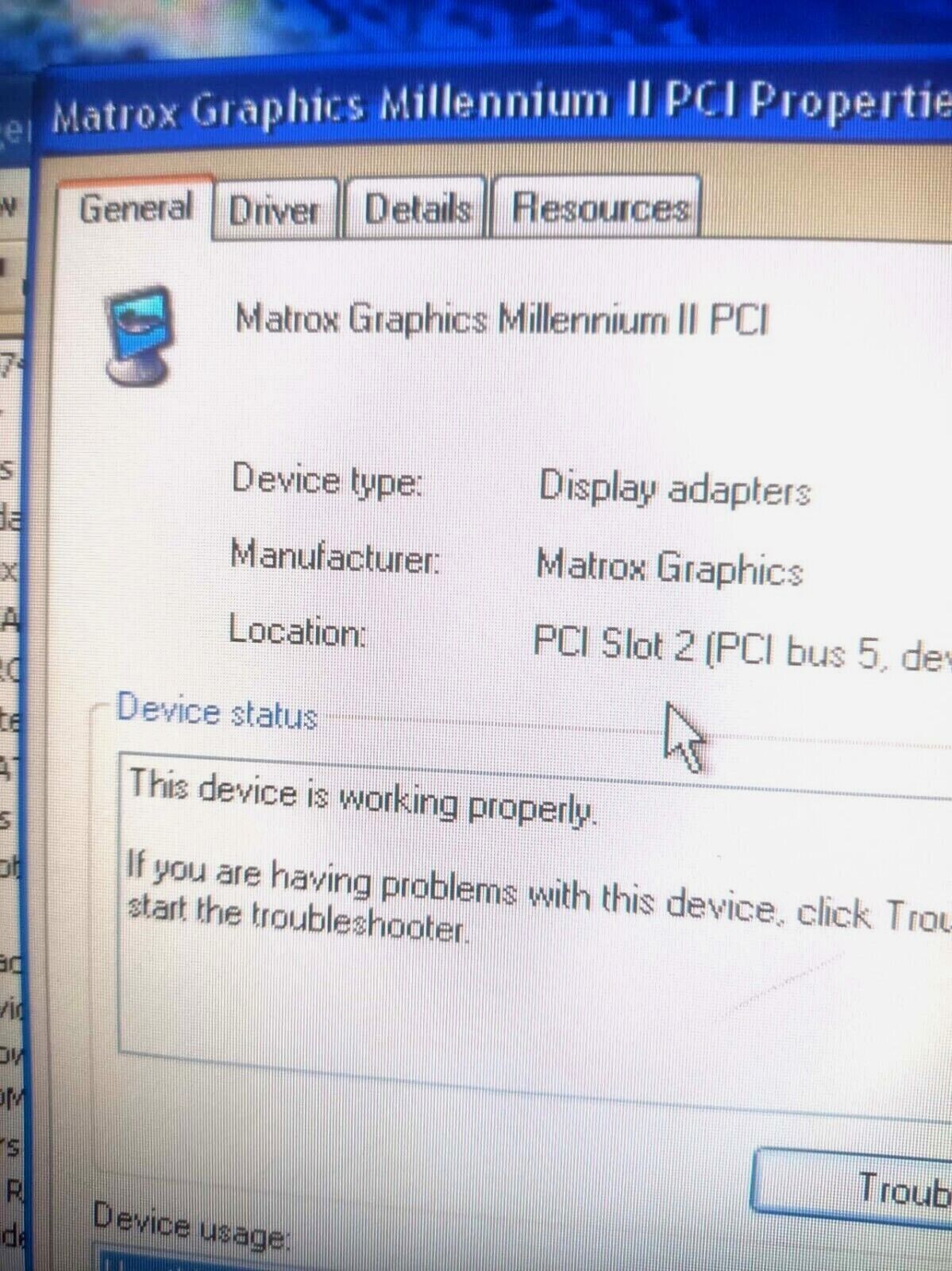 Matrox 708-01 Rev. A MGI MIL2P8DELL2 Matrox Graphics Millennium II PCI ...