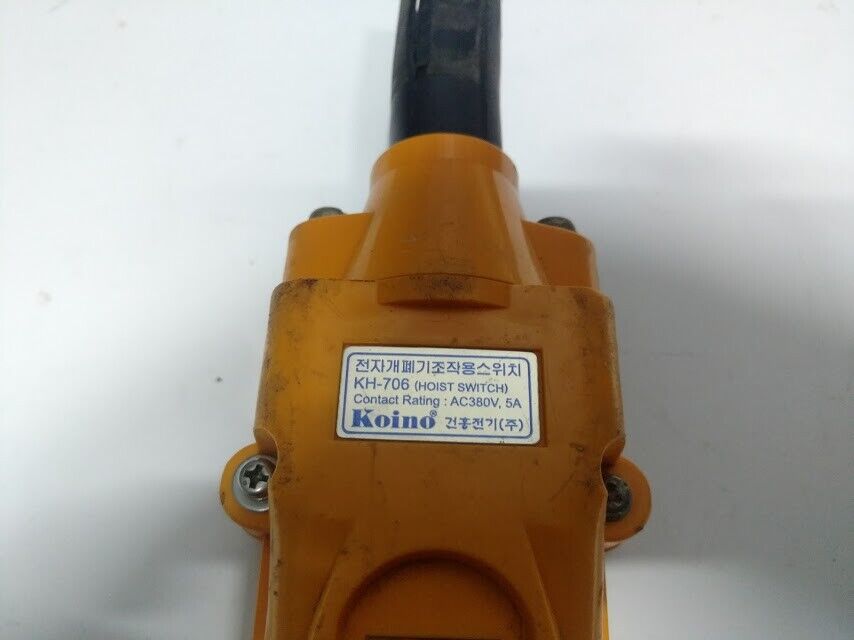 Koino KH-706 Hoist Push Button Switch AC380V. 5V – Oasismachinery
