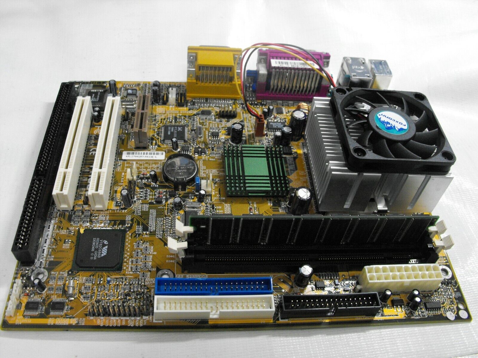 FIC FR33E Ver VEb44 0004 Intel Celeron 1.1Ghz 128MB FR33E-L MotherBoard ...