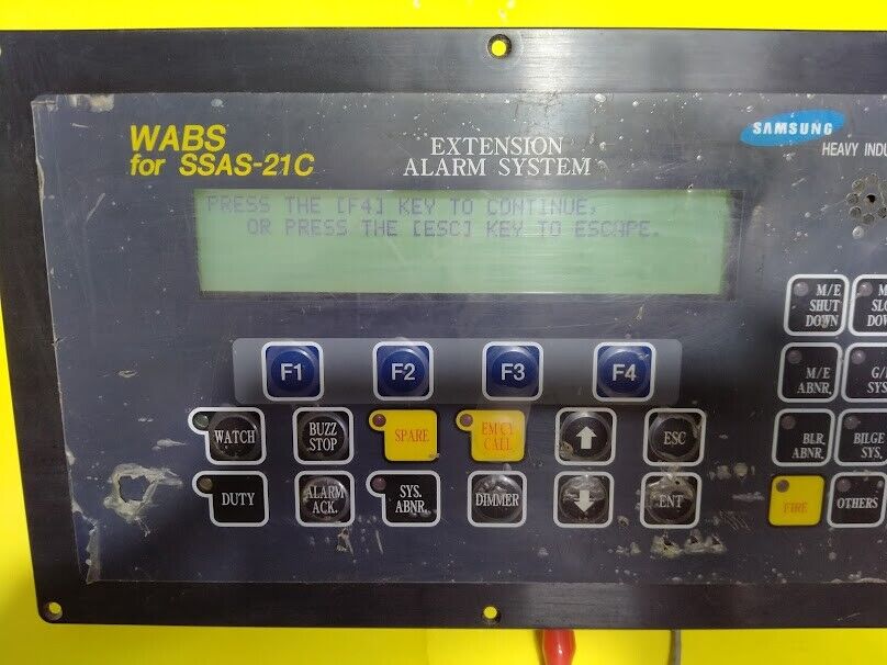 Samsung Heavy Industries WASB for SSAS-21C Ver. 1.0 Extension Alarm system WASB – Oasismachinery