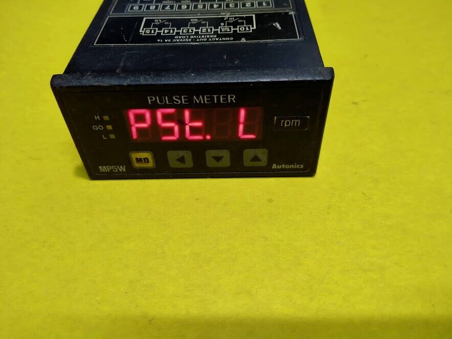 Autonics MP5W-41 Digital Pulse Meter MP5W 100-240vac – Oasismachinery