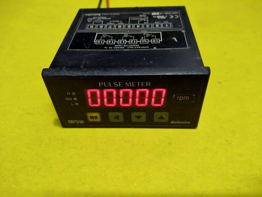 Autonics MP5W-41 Digital Pulse Meter MP5W 100-240vac – Oasismachinery