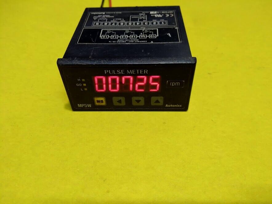 Autonics MP5W-41 Digital Pulse Meter MP5W 100-240vac – Oasismachinery