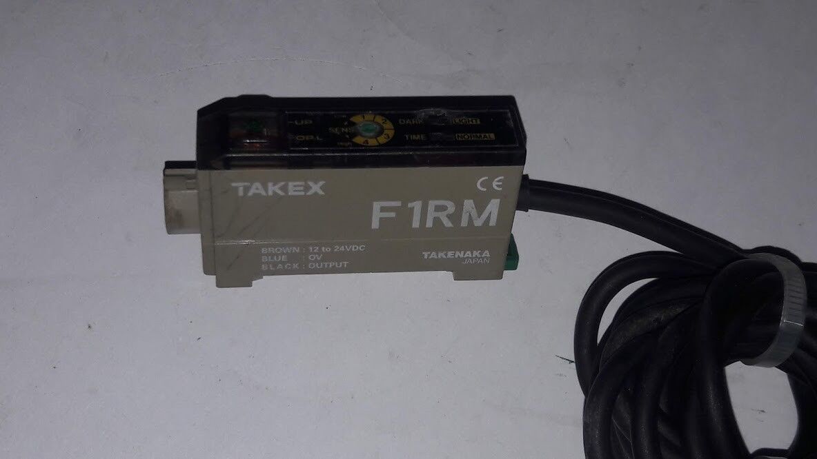 Takenaka Takex F1RM Fiber Optic sensor TAKEX F1RM – Oasismachinery