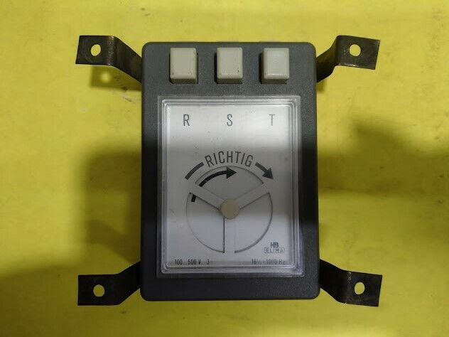 HB Flima 100-500V Richtig 3 Phase Rotation RST Measuring Instrument ...