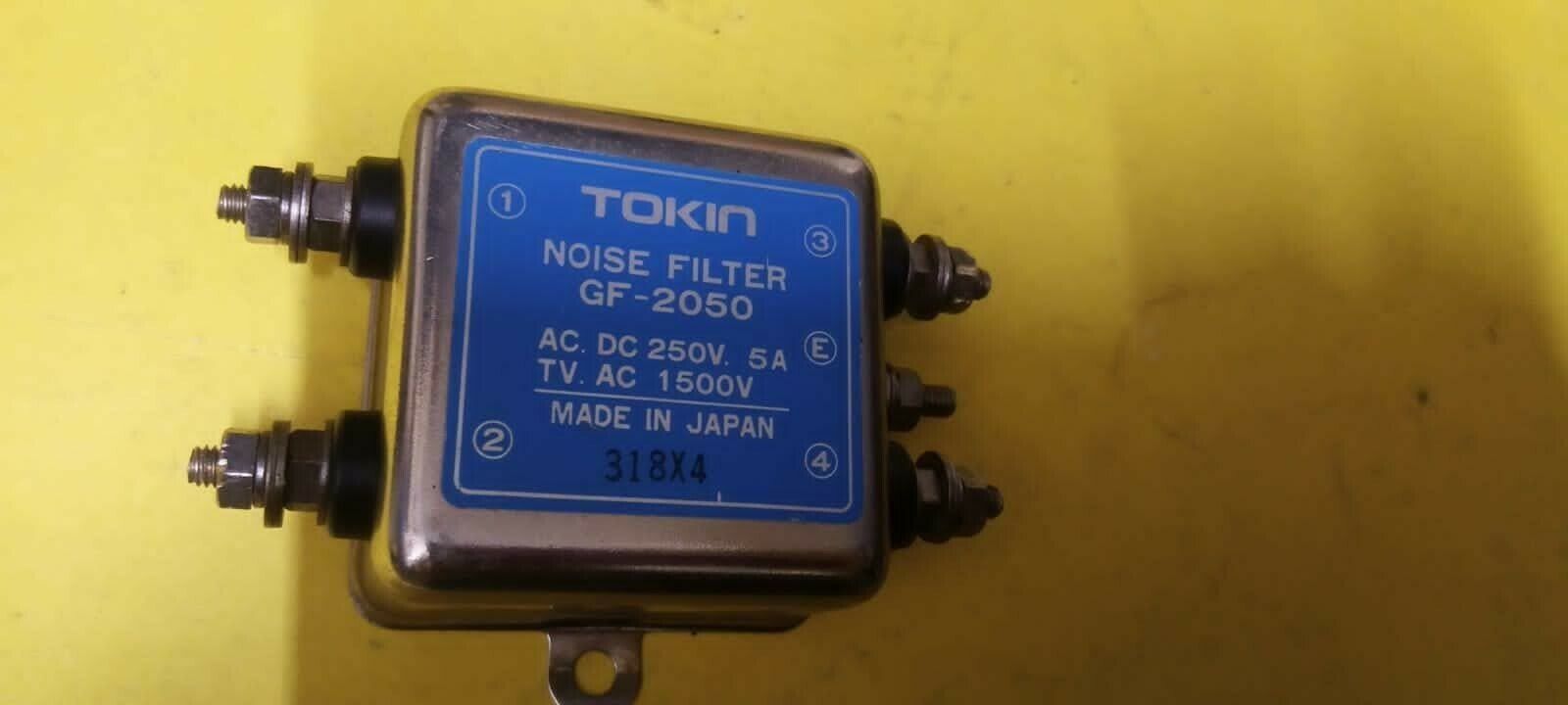 Tokin Noise Filter AC-DC 250V 5A Noise Suppressor Power EMI Filter ...