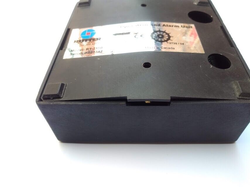 Rutter Technologies RT-2150 VDR-100G2 Operation and Alarm Unit VDR100G2 ...