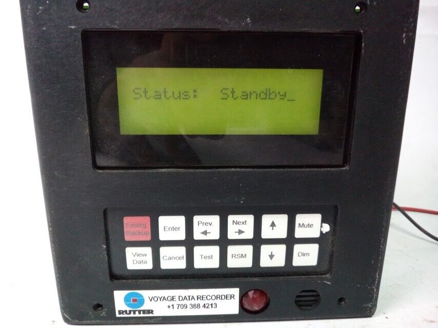 Rutter Technologies RT-2150 VDR-100G2 Operation and Alarm Unit VDR100G2 ...