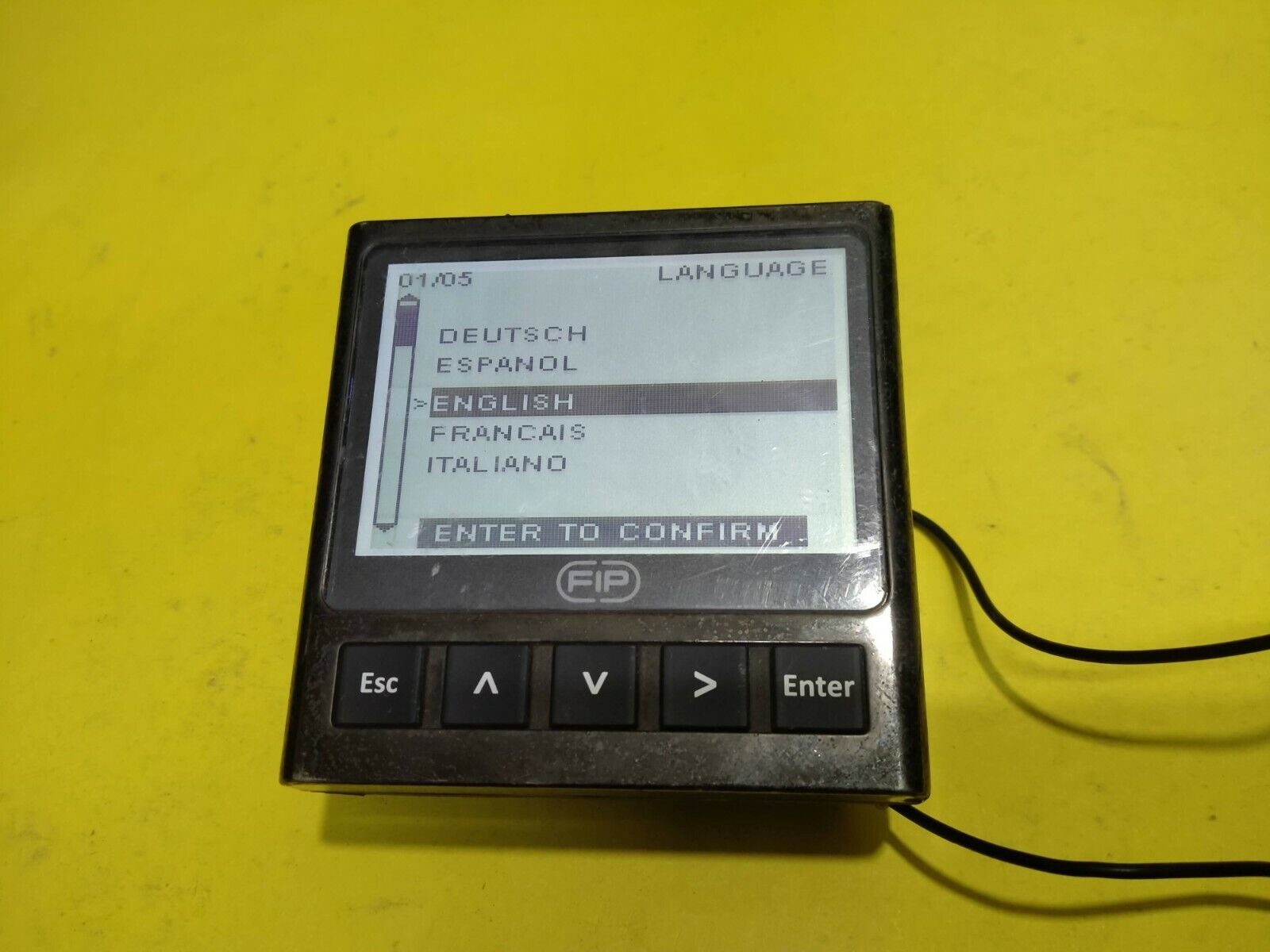 FIP FLS M9.02 Digital Flow Monitor & Transmitter M9.02.P1 Ver 2.0.8 ...