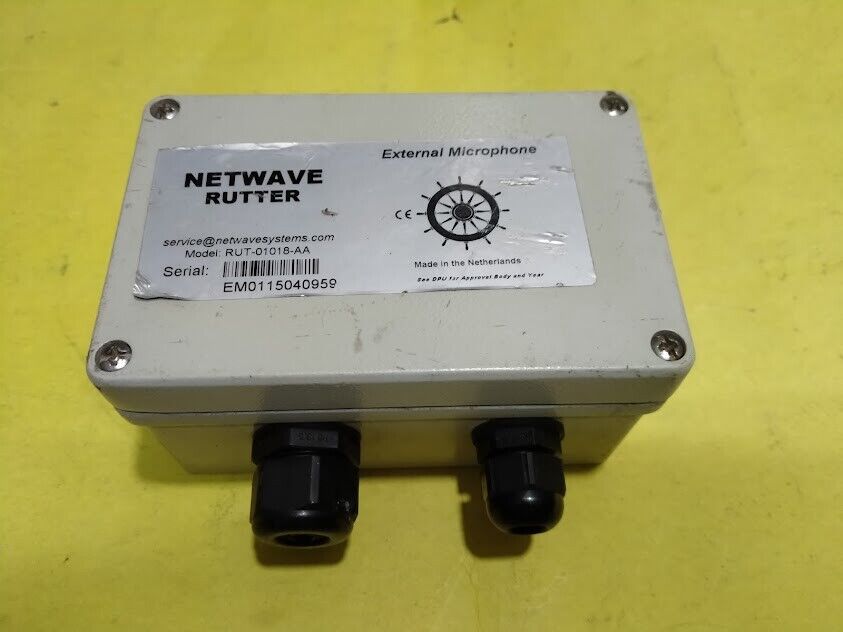Netwave Rutter RUT-01018-AA Boat Outdoor External Microphone Marine ...
