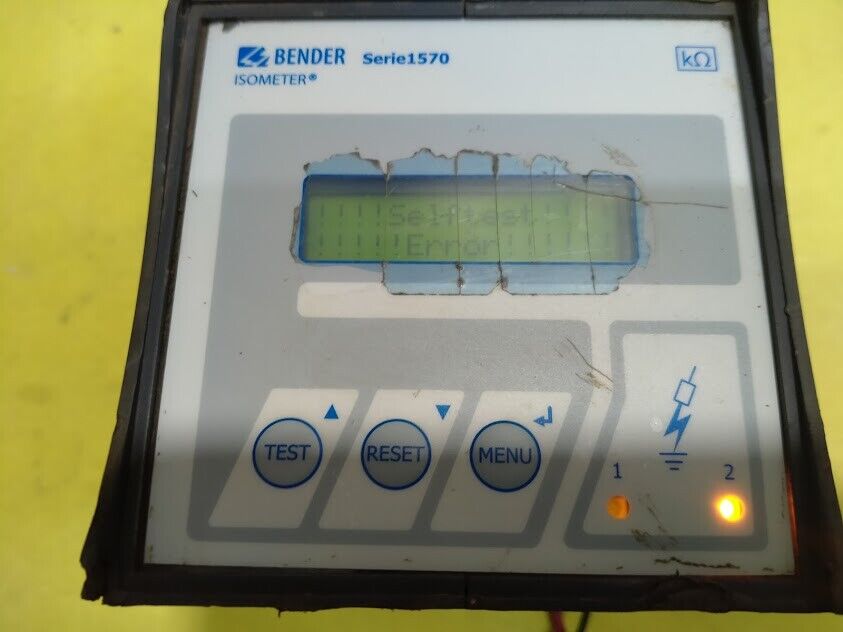 Bender IR1570-435 F/W V1.3 D196 Isometer B91044000 Insulation ...