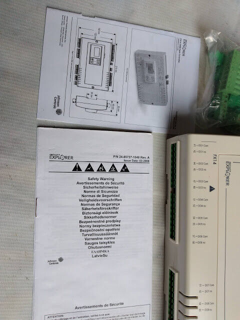 Johnson Controls Explorer LP-FX14D20-000C Ver A FX14 Controller 9 DO ...