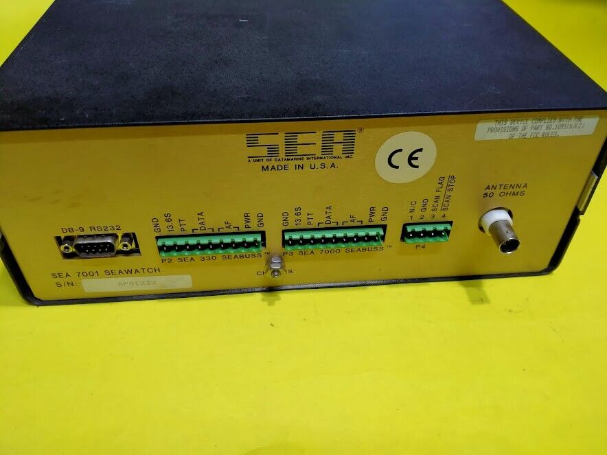 SEA 7001 seawatch MF/HF DSC Watch receiver 7001-U16 V1.0 datamarine ...