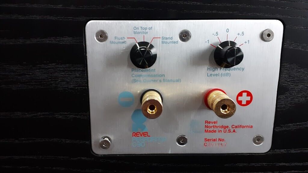 Revel Performa C30 Floor Standing Speakers-Center Channel Speaker ...