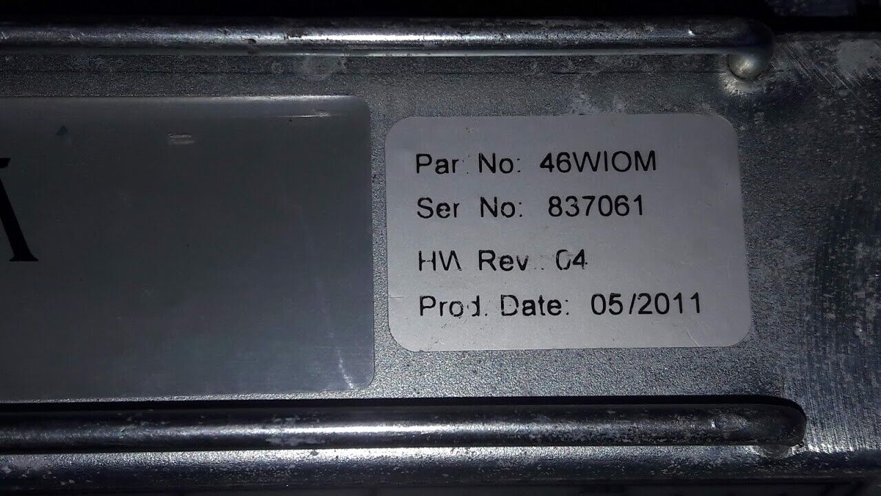 Wartsila 46WIOM IOM-10 Control Module HW Rev 04 Input/Output Module IOM ...