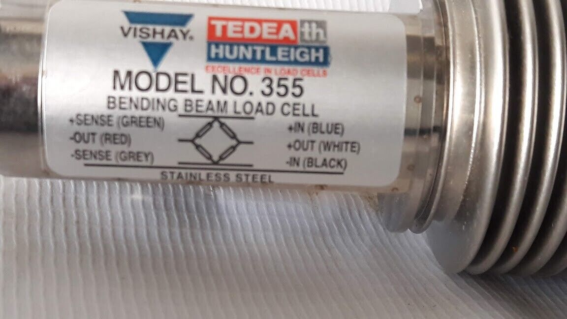 New Vishay TEDEA HUNTLEIGH Model 355 Bending Beam Load Cell Stainless Steel – Oasismachinery