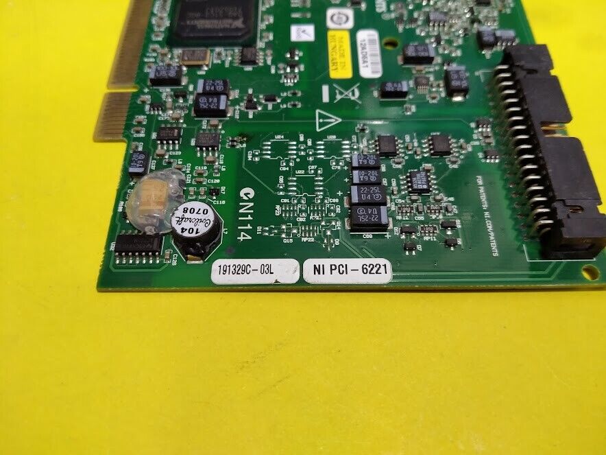 National Instruments NI PCI-6221 191329C-03L PCI Board Assy. 191331C-01 ...