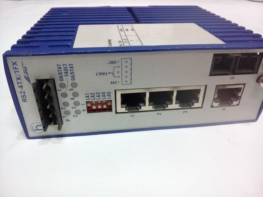 Hirschmann RS2-4TX/1FX-SM EEC Industrial Control Equipment Rail ...