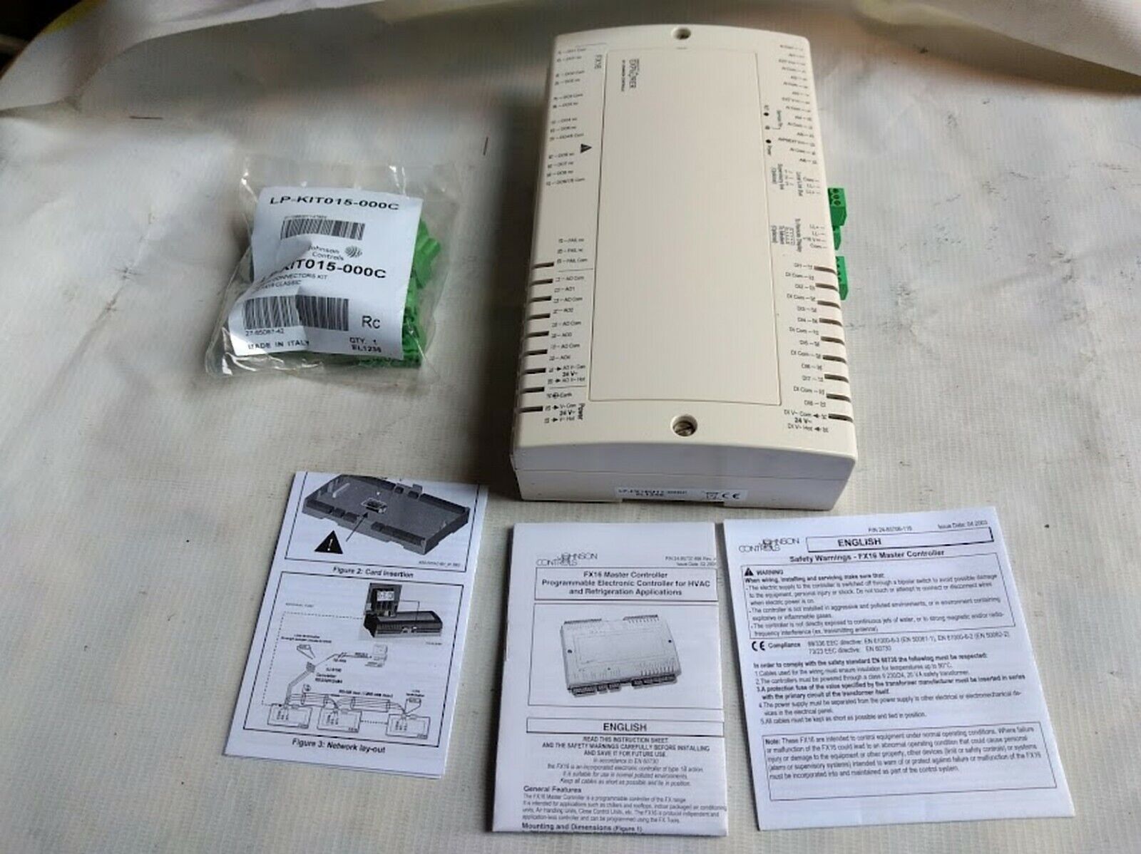 Johnson Controls LP-FX16D11-000C Master Controller Programmable ...