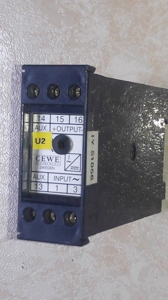 CEWE INSTRUMENT DI02 AC-CURRENT TRANSDUCER Sweden – Oasismachinery