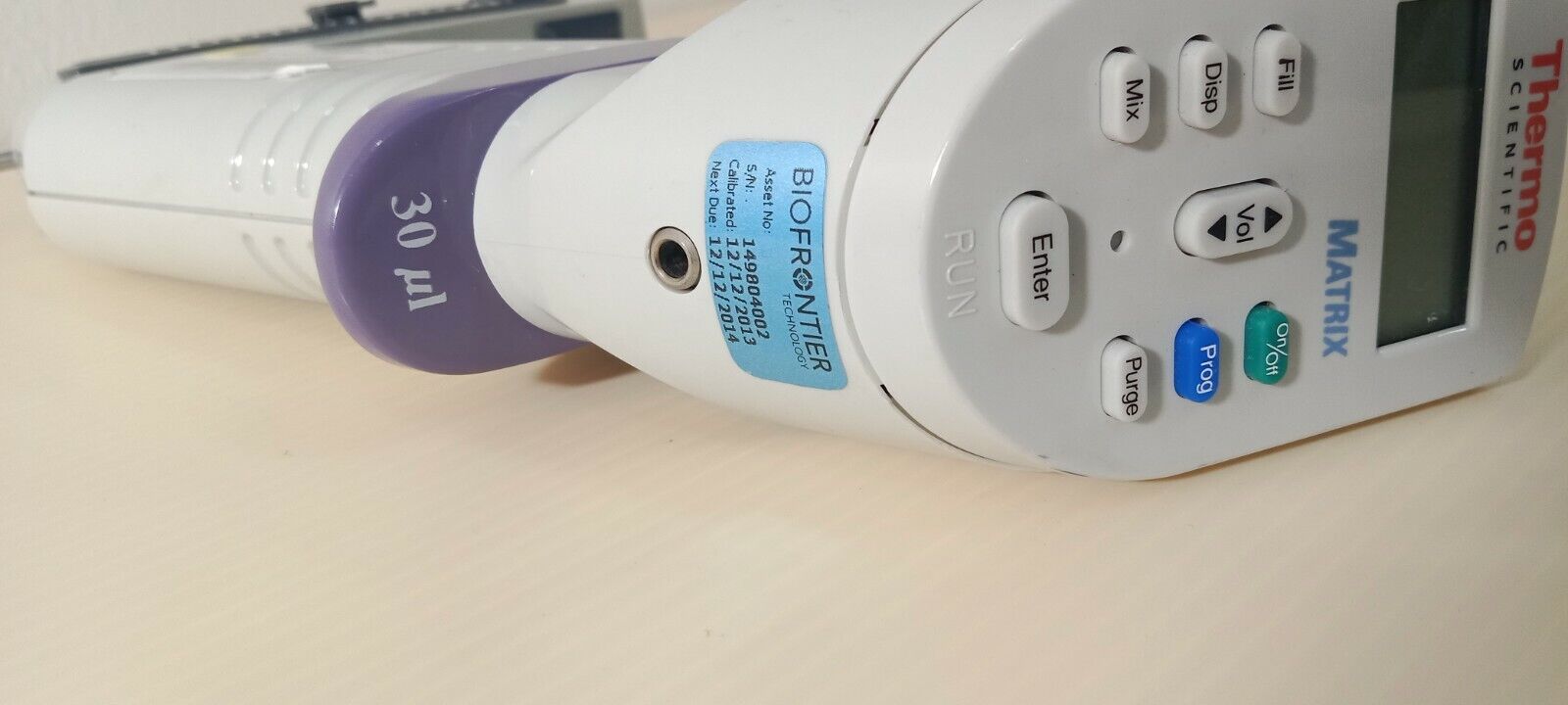 Thermo Scientific Matrix 30ul pipette Impact 2 equalizer 384 8 Channels ...