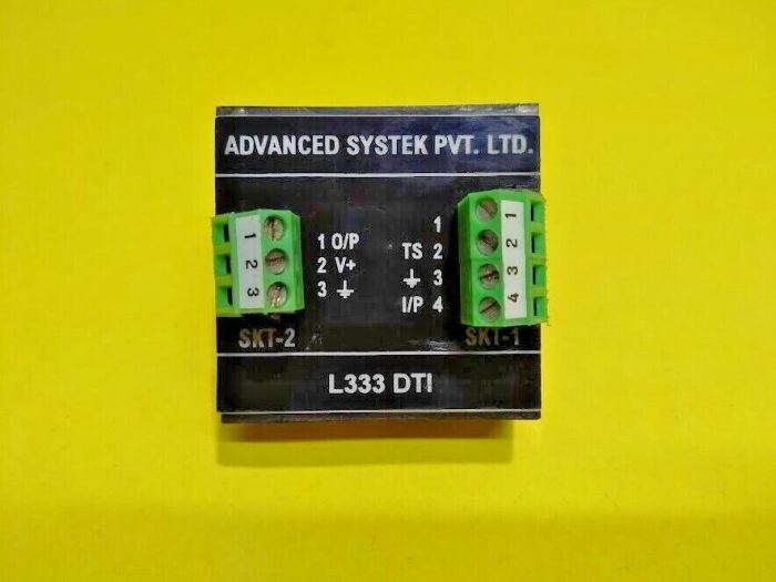 Advanced Systek Pvt. Ltd. L333 DTI Systek L333DTI – Oasismachinery