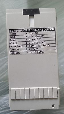 ASHE TX-110 Temperature Transducer Power Supply – Oasismachinery