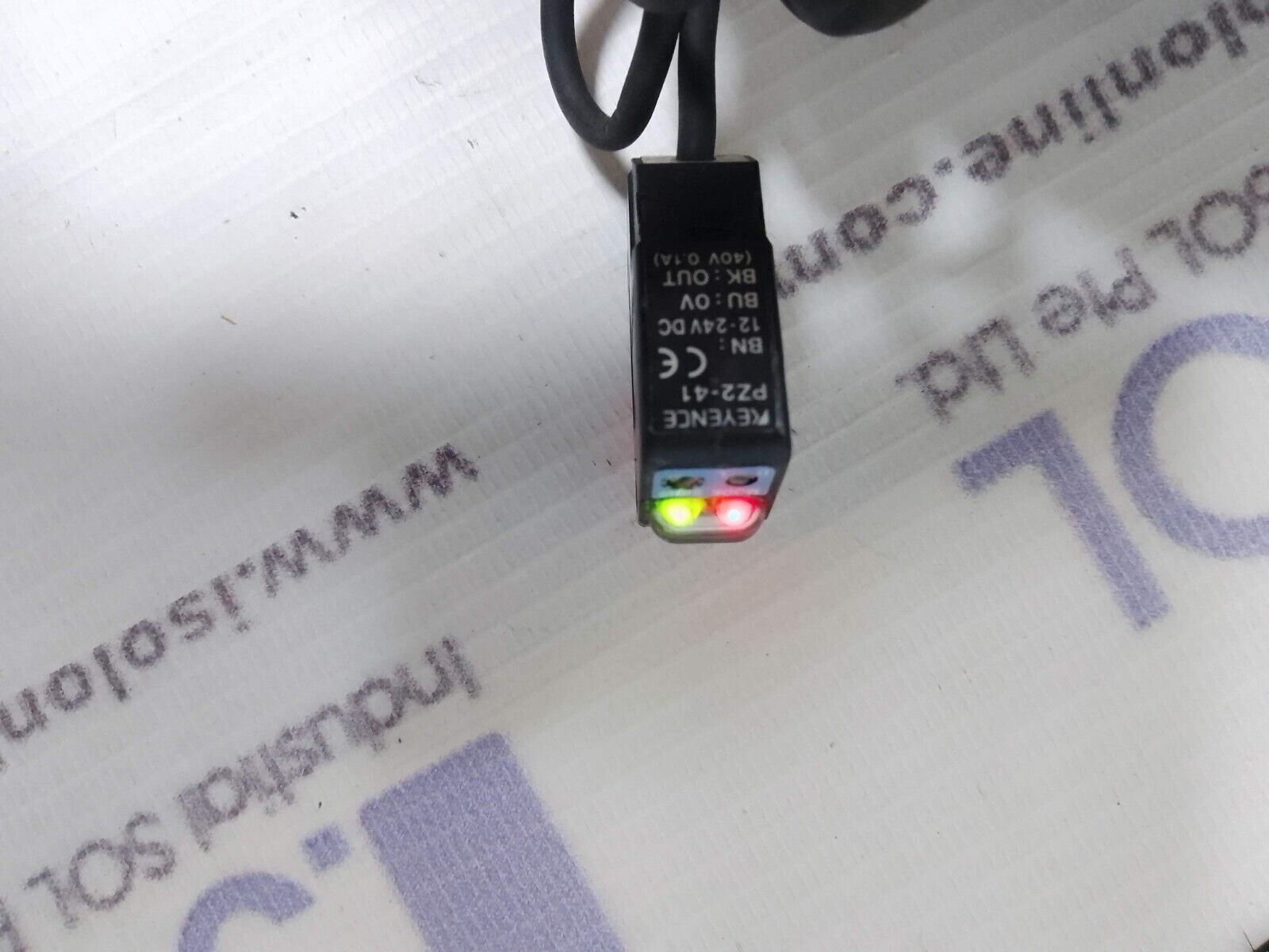 Keyence PZ2-41 Mini Photoelectric Diffuse Reflective Sensor ...