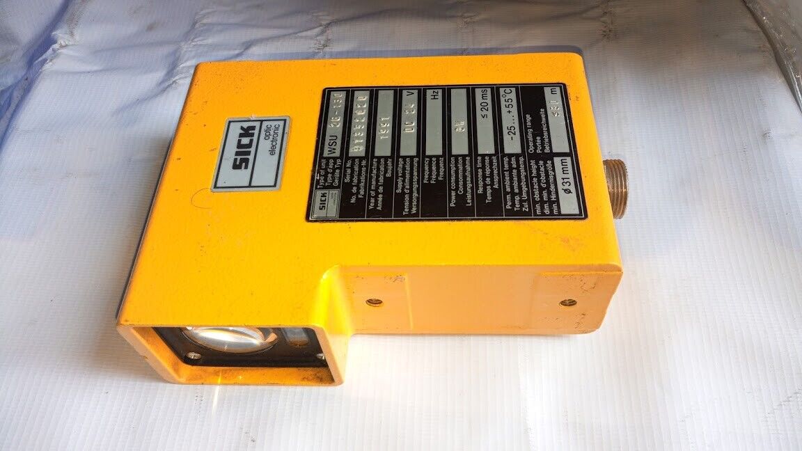 SICK OPTIC WSU26-130 Photoelectric Sensor DC24V WSU 26-130 – Oasismachinery