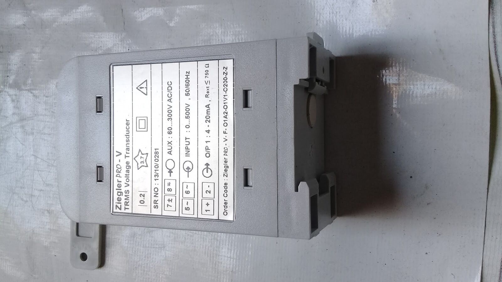 New Ziegler Pro-V TRMS Voltage Programmable Transducer Ziegler Pro-V/I ...