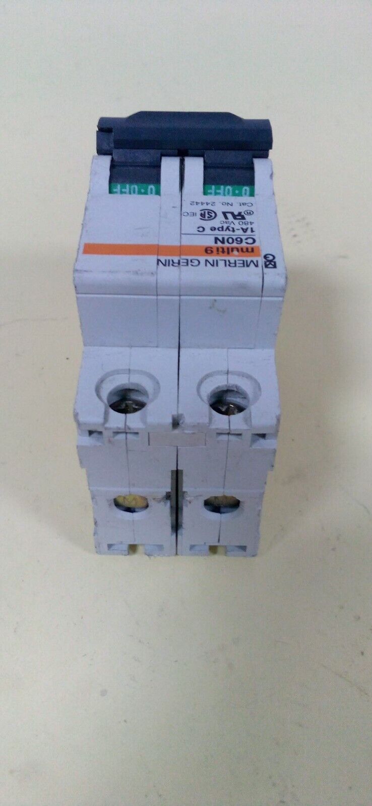 Merlin Gerin C60N Multi 9 2 Pole Circuit Breaker – Oasismachinery