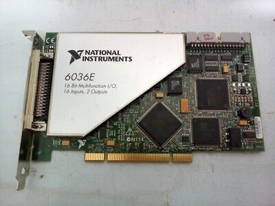 Ni PCI 6036E 187857D-01 National instruments Data Acquisition Card – Oasismachinery
