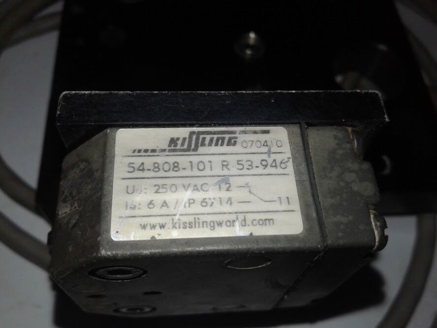 Kissling 54-808-101 R 53-946 Limit switch with fitting and cable ...