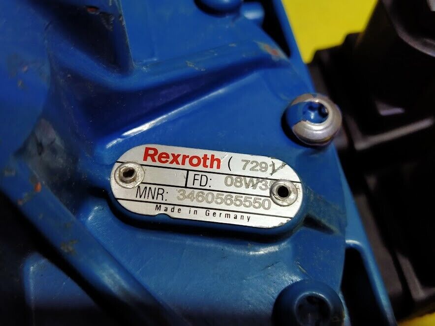 Rexroth 7291 FD08W35 Rexroth Pneumatik 3460565550 Solenoid Valve B 12 ...